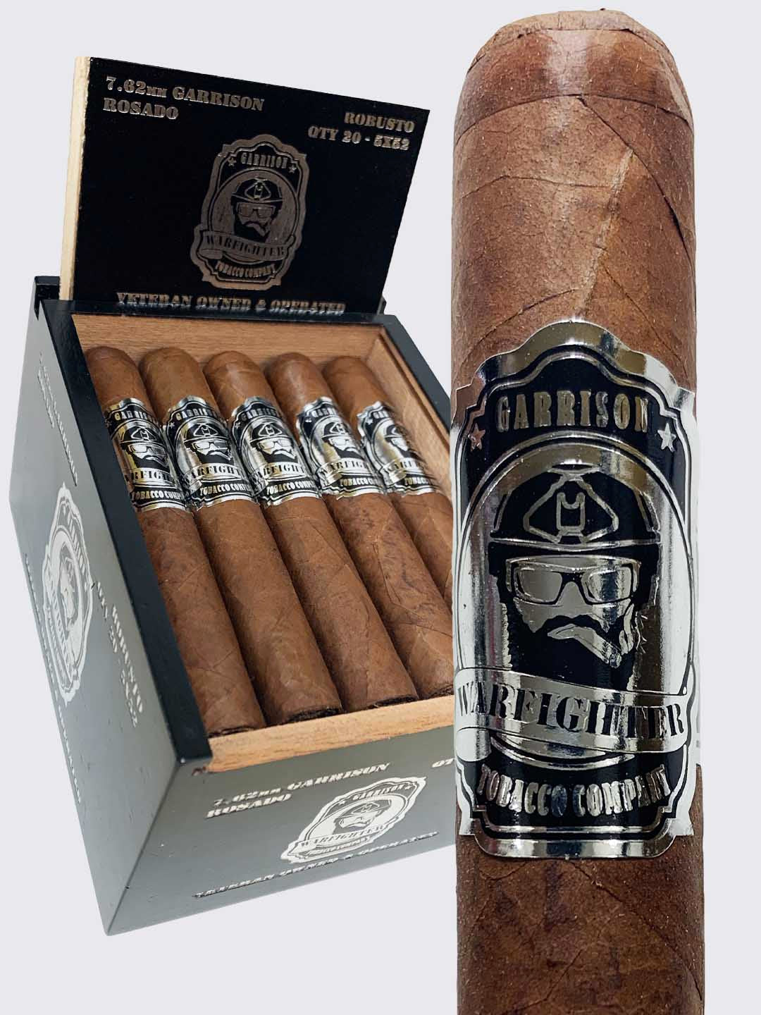 7.62MM Garrison Rosado Cigar - Robusto – Alien Smoke & Vape Shop